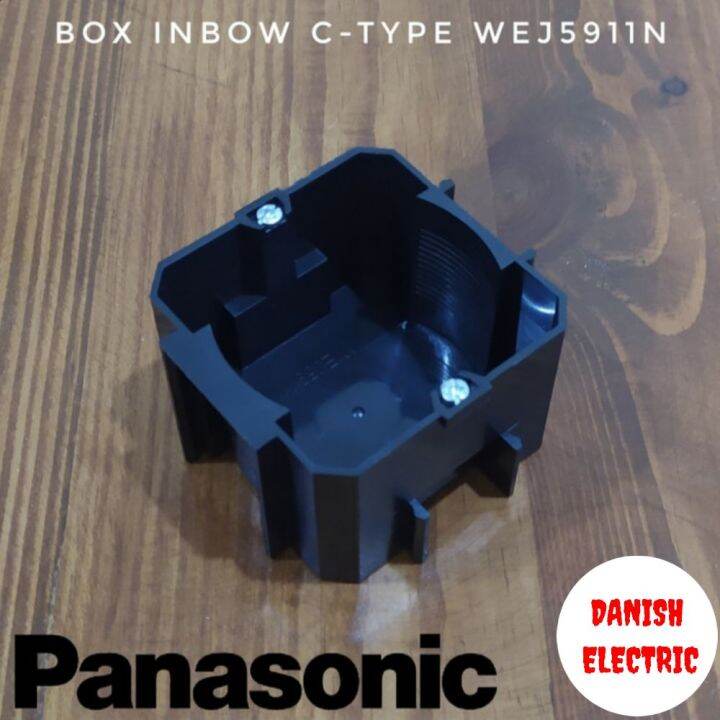 PANASONIC INBOW DUS KOTAK WEJ5911N/MANGKOK LISTRIK TANAM /INBOW DOOS ...