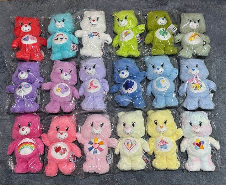 Care Bears 25 cm. (ตุ๊กตาแคร์แบร์ 25 ซม.) I CareBears ลิขสิทธิ์ประเทศ ...
