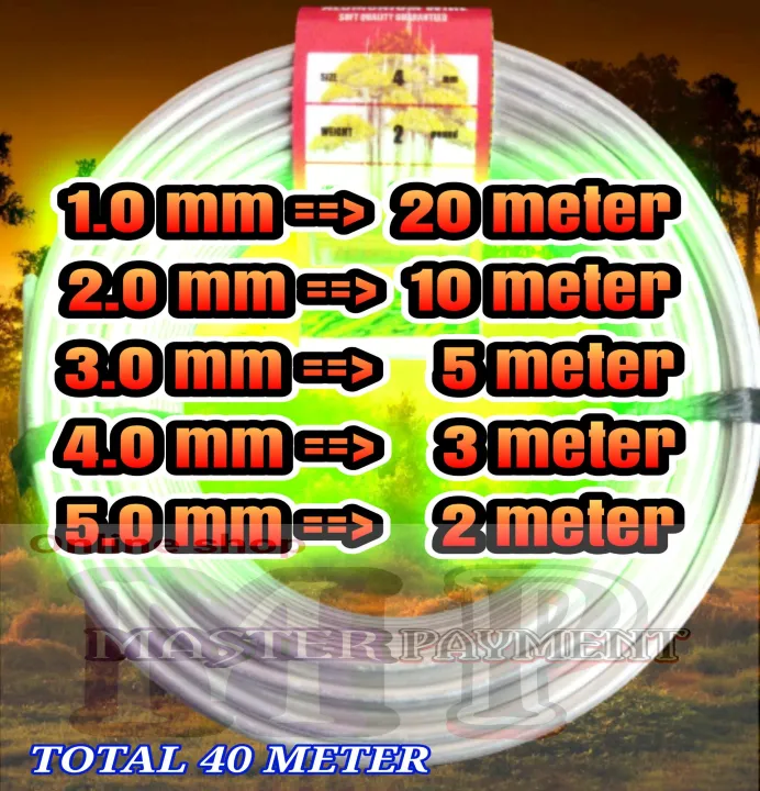 Paket Kawat Bonsai 40 Meter | Lazada Indonesia