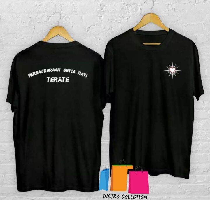KAOS DISTRO PERSAUDARAAN SETIA HATI TERATE // DESAIN SIMPLE | Lazada ...