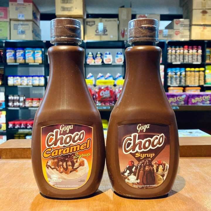 Goya Choco Syrup & Caramel Syrup 350ml 1 Bottle | Lazada PH