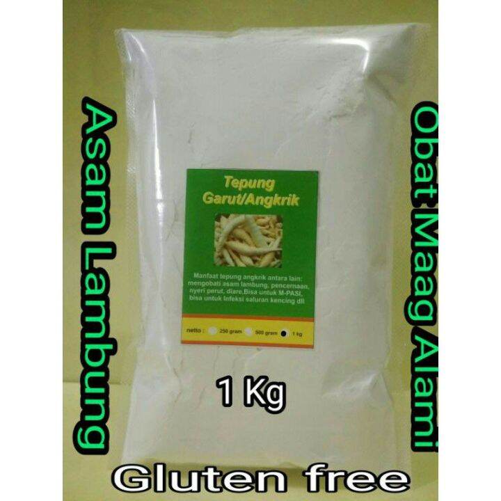 Tepung Garut /Angkrik/Arrowroot - 1Kg | Lazada Indonesia