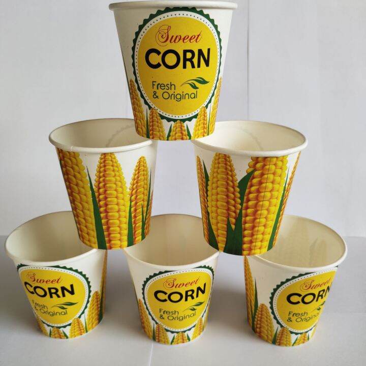 Paper Cup Gelas Kertas 6 5 Oz 180 Ml Corn Isi 50 Pcs Lazada Indonesia
