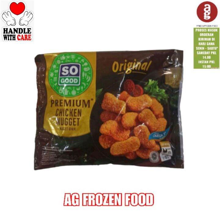 So Good Chicken Nugget PREMIUM 400grm | Lazada Indonesia