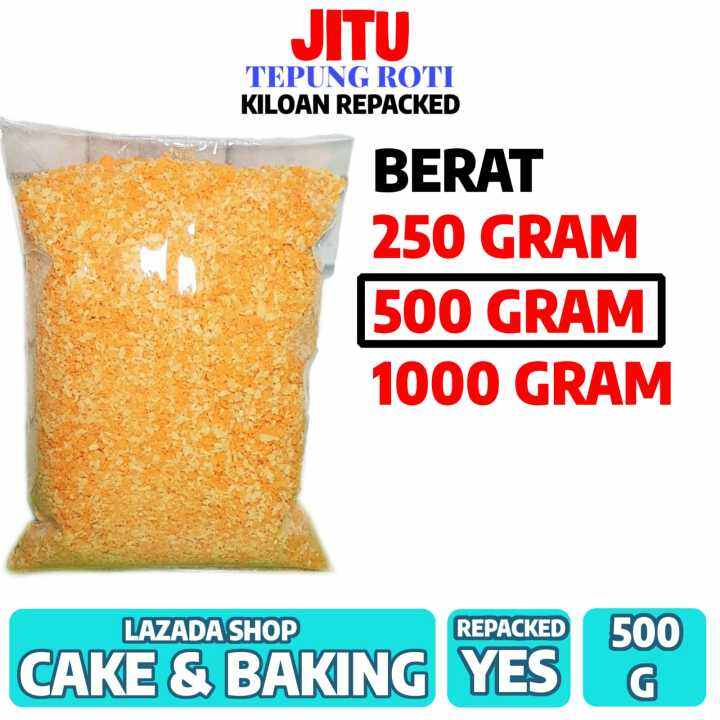Tepung Roti 500 Gram Repack | Lazada Indonesia