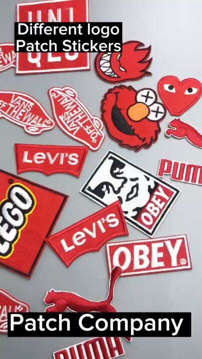 Patch Company Emroidered Patch Different Fahion Brand Lego Logo Fabric ...
