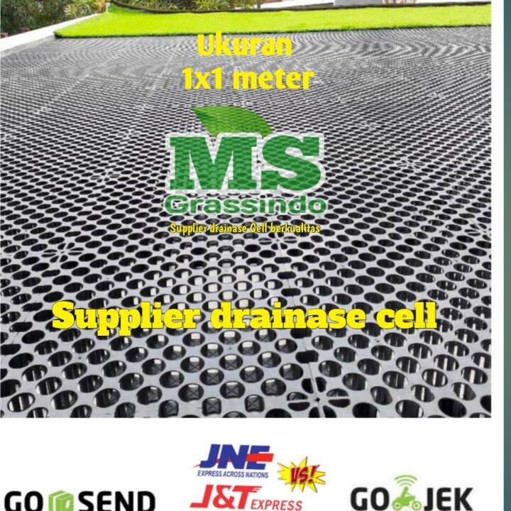 Drainase Cell ukuran 1x1 meter resapan rumput sintetis | Lazada Indonesia
