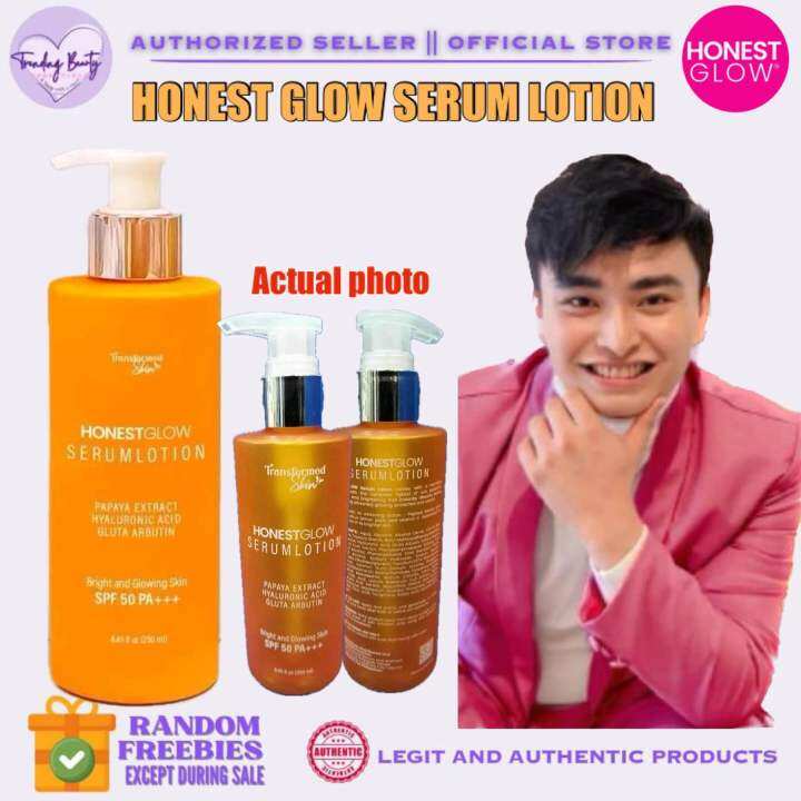 HONEST GLOW SERUM BODY LOTION WITH SPF 50 FOR ALL SKIN TYPES | Lazada PH