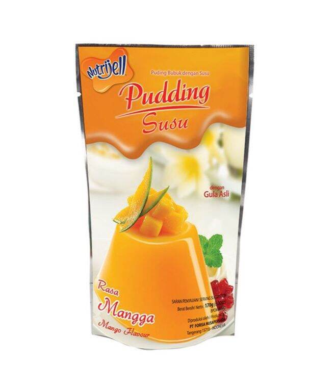 Nutrijell Puding Susu Rasa Mangga 170g | Lazada Indonesia