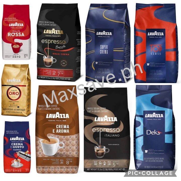 Lavazza Whole Bean Coffee Blend, 2.2 Pound, Blended And Roasted in ...