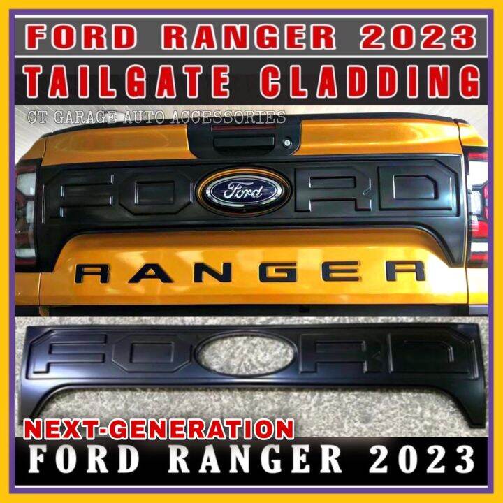 NEXT-GENERATION FORD RANGER 2023 REAR CLADDING/TAILGATE CLADDING (ford ...