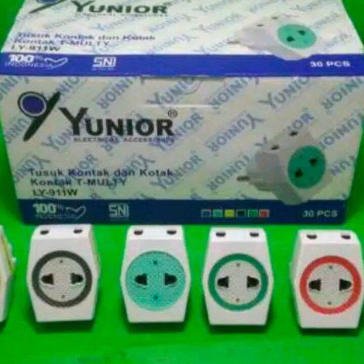 T STEKER MULTI MINI LOYAL LW-911W PLUG LISTRIK CABANG 3 HARGA PER ...