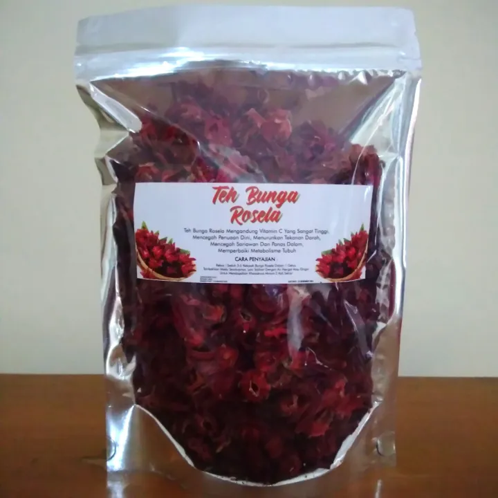 teh bunga Rosella merah 100gr | Lazada Indonesia