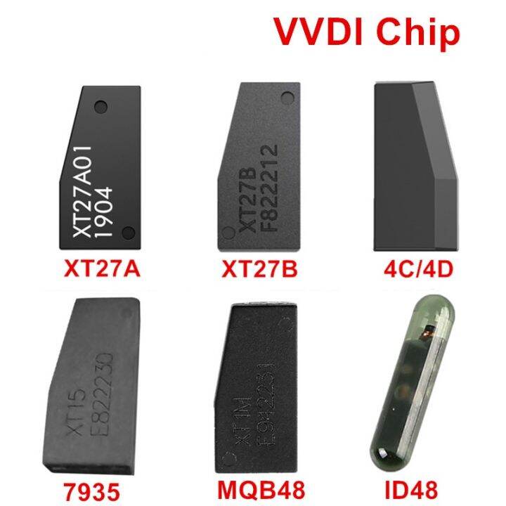 10pcs VVDI Chip Super Chip XT27B XT27A 4D/4C 7935 MQB48 ID48 VVDI 48 ...