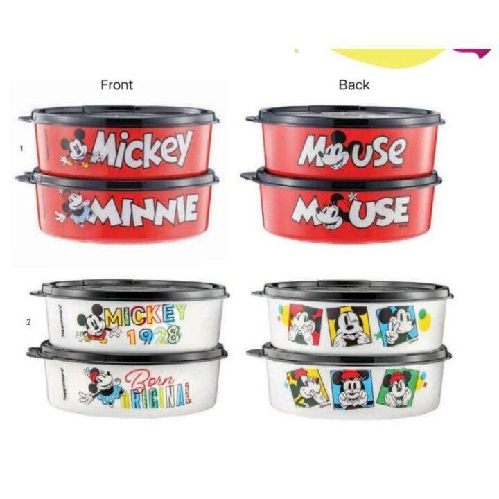 BEKAS MICKEY TUPPERWARE/BEKAS KEDUP UDARA/BEKAS KE SEKOLAH/BEKAS ...