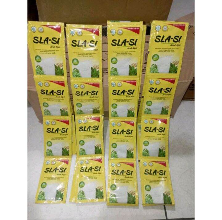 Slasi /Sla-si Jeruk Nipis Bintang Toedjoe Renceng (isi 12 sachet) Untuk ...