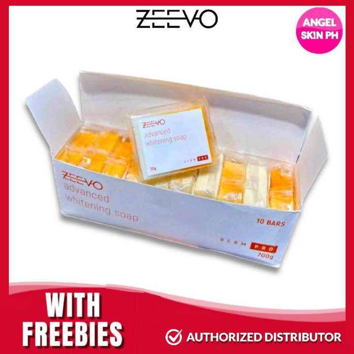 (ON HAND) ZEEVO ADVANCED WHITENING SOAP 70g | 1Box | Lazada PH