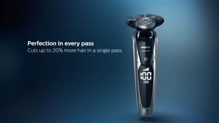 Máy cạo râu khô và ướt Philips Norelco, Series 9000, Shaver 9850 ...