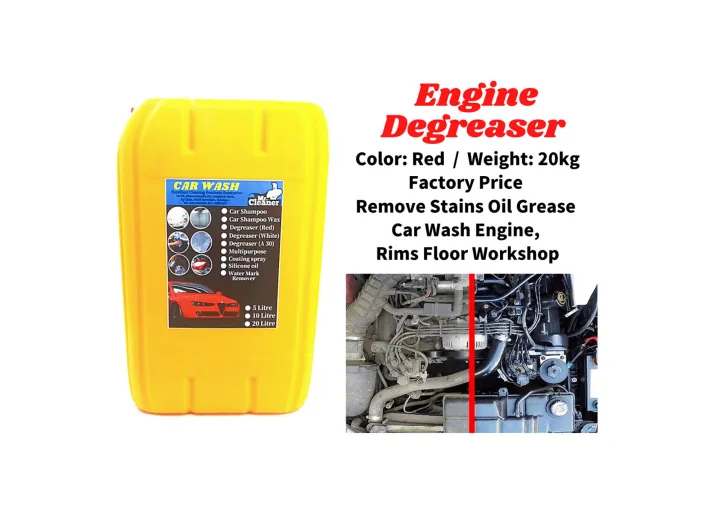 Engine Degreaser Chemical (Red Colour)20 Litre (Direct Factory) | Lazada