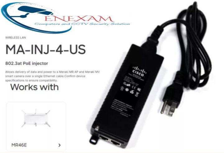 Original Cisco branded heavy duty POE Injector MA-INJ-4. | Lazada PH