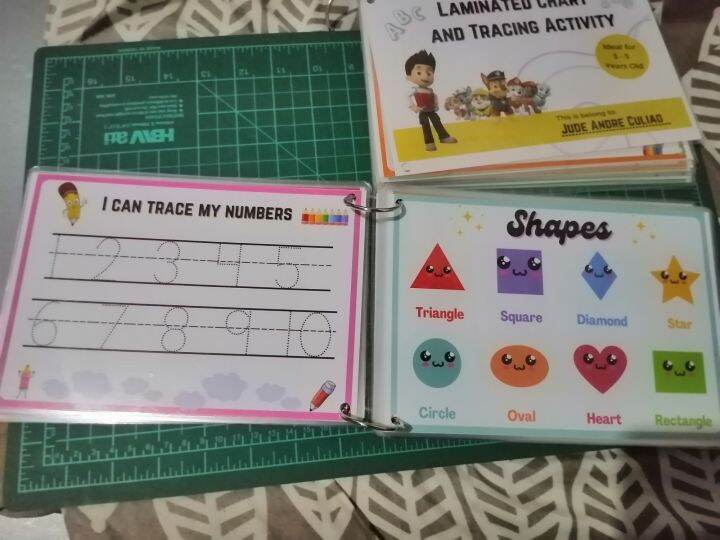 Laminated Chart and Tracing Acivity | Lazada PH