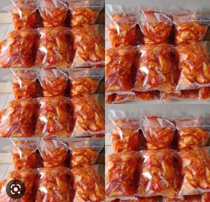 Keripik Singkong Pedas Gurih Kemasan Mini | Lazada Indonesia