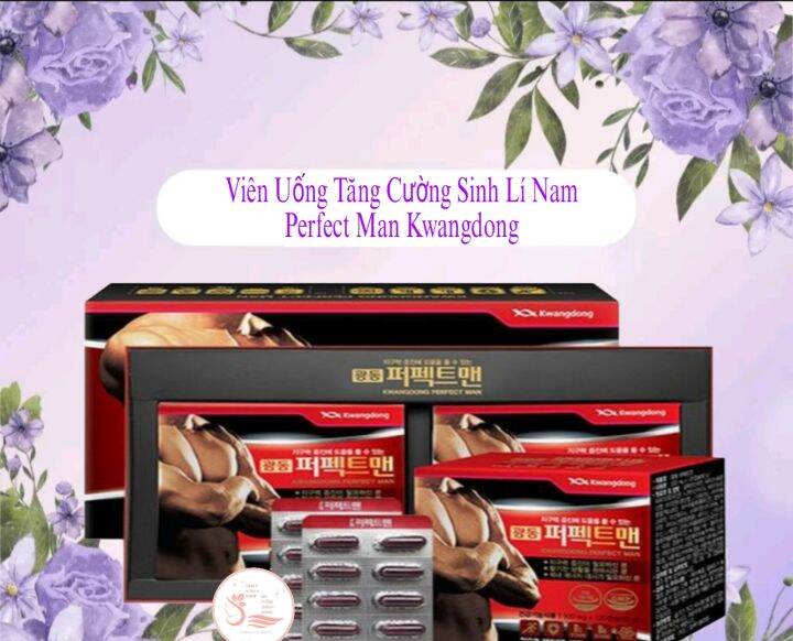 Viên Uống Tăng Cường Sinh Lí Nam Perfect Man Kwangdong | Lazada.vn
