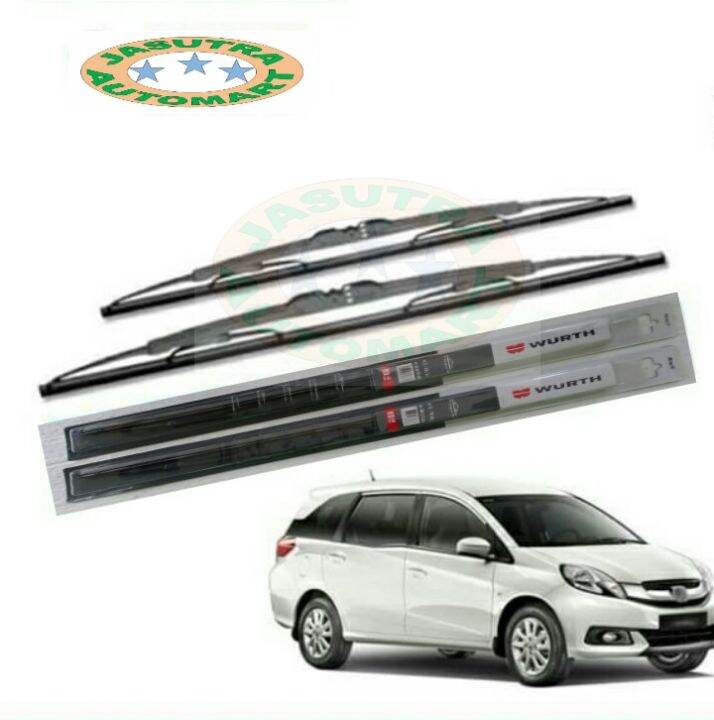 wiper mobil honda mobilio sepasang kiri kanan wurth | Lazada Indonesia