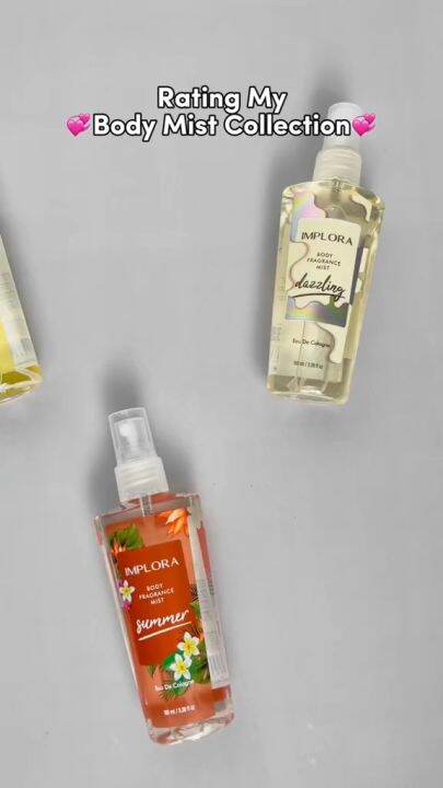 IMPLORA Body Mist Fragrance - Body Fragrance Mist Unveiled | Lazada ... IMPLORA Body Mist Fragrance - Body Fragrance Mist Unveiled | Lazada ...