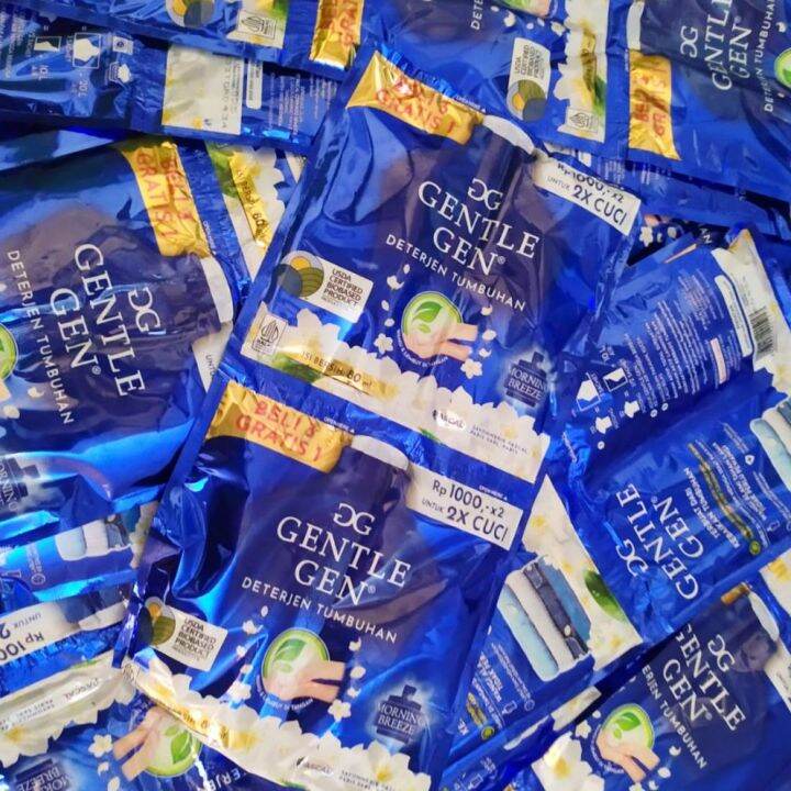 Gentle gen deterjen cair sachet (1 renteng 16 sachet) | Lazada Indonesia