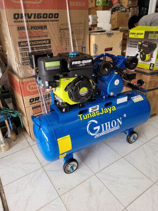 Kompresor GIHON 2HP +Mesin 8.0HP PRO-QUIP Siap Pakai | Lazada Indonesia