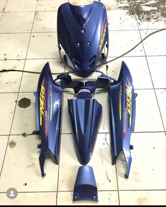 Full Body Alus Yamaha Mio Lama Sporty Custom Variasi Warna Navy Doff ...