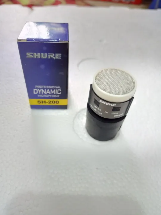 shure Sh 200 voice coil mic spull mic | Lazada Indonesia