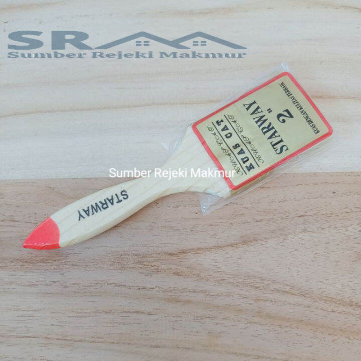 Kuas cat 2" kuas 2 inch koas 2 in kuas untuk cat dinding tembok kayu ...