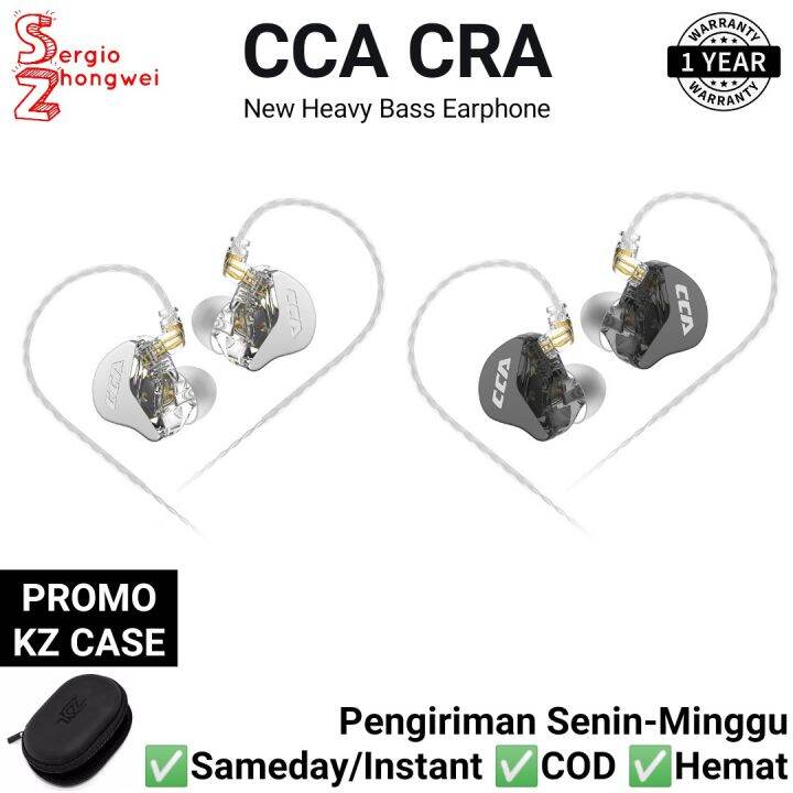 CCA CRA Earphone In Ear Monitor alternative KZ EDX Pro KZ ZSN Pro X KZ ZEX Pro KZ DQ6 | Lazada ...
