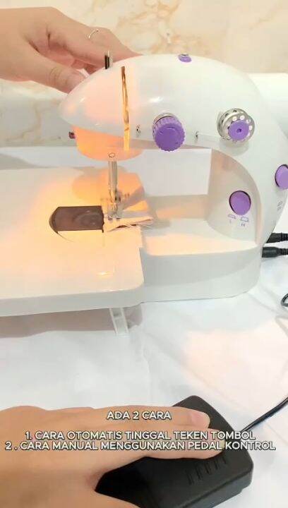 YUKI SEWING MACHINE/MESIN JAHIT MINI/MESIN JAHIT PORTABLE - SHENAR ...