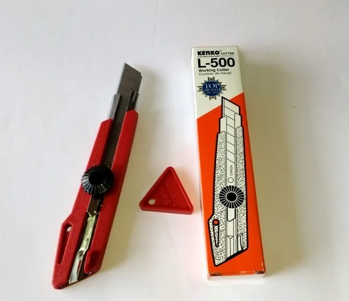 Cutter Kenko Besar L - 500 / Pisau Cutter Kenko Besar L - 500 | Lazada ...