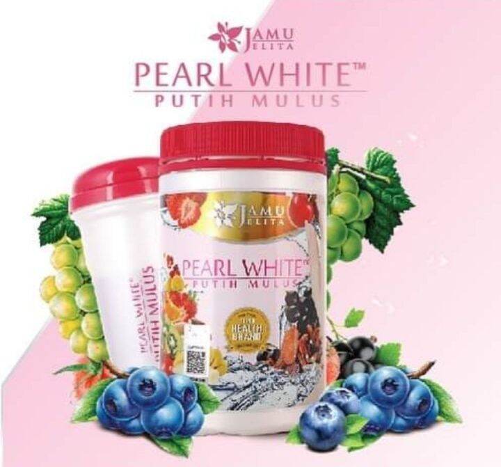 Putih Mulus Pearl White Free shaker 400gm/ Fast Postage | Lazada