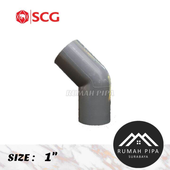 Knee 45 derajat 1" AW / Elbow 45 derajat 1" AW - SCG | Lazada Indonesia