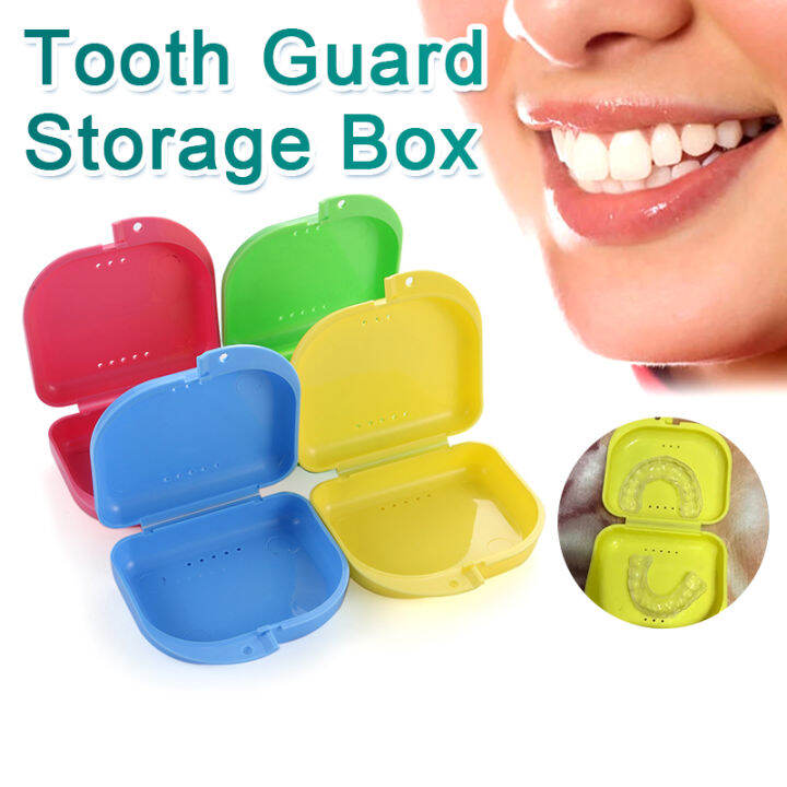Fake Teeth Case Dental Retainer Oral Hygiene Supplies Organizer Case ...
