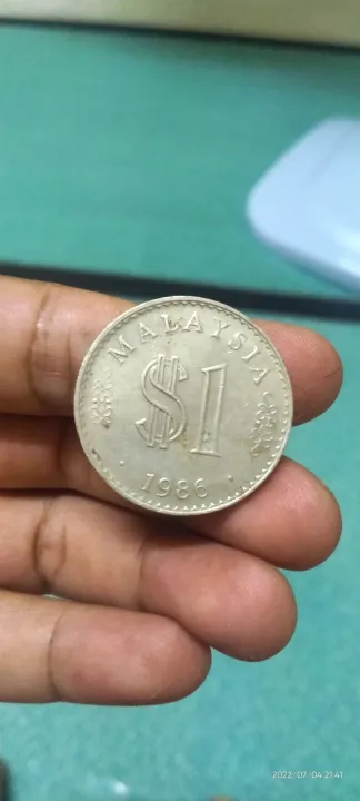 duit syling rm1 warna putih | Lazada