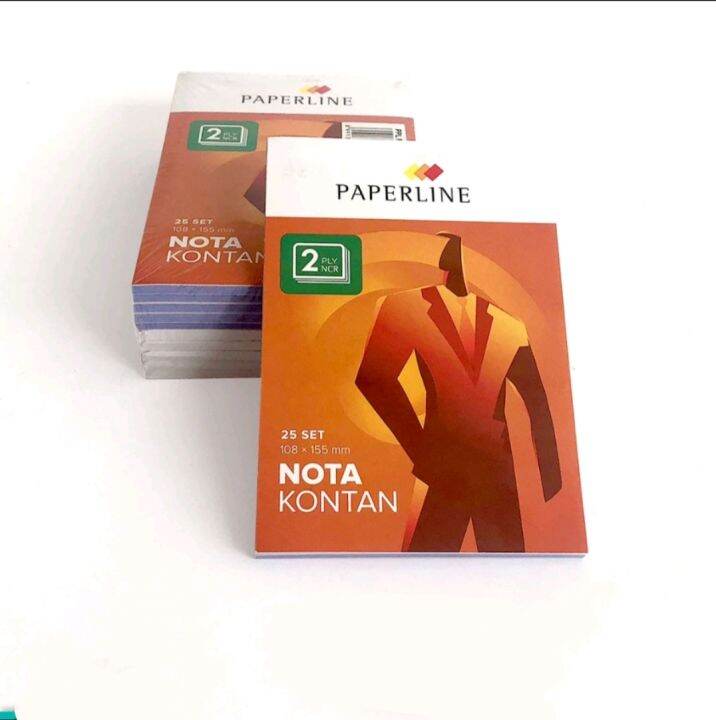 10 buku nota kontan paperline 2 play nota k2 ppl | Lazada Indonesia