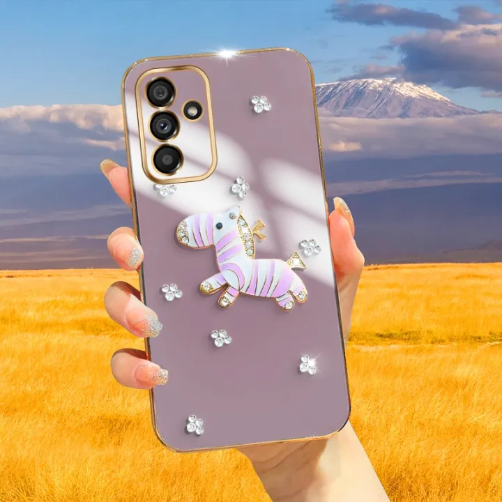 เคสโทรศัพท์สำหรับ Infinix Note 12 G96 Note 12 Pro Note 12 Pro 5G Note 12 VIP สไตล์ Zebra ปลอกชุบ ...