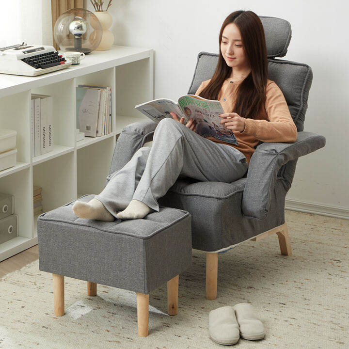 F&G Lazy Chair Lazy Sofa Bedroom Single Balcony Leisure Chair Backrest ...