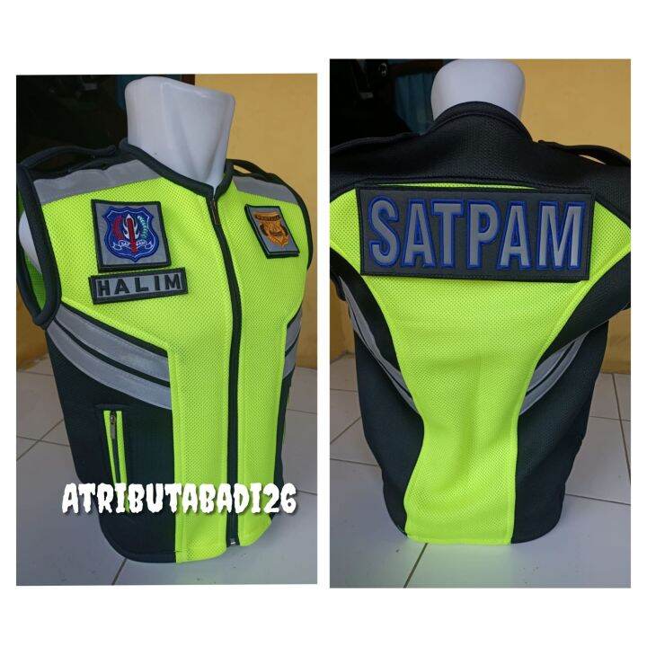rompi satpam tebal/rompi satpam terbaru/rompi satpam murah | Lazada ...