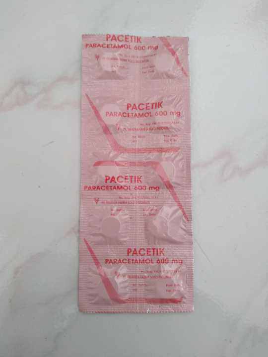 paracetamol PACETIK FORTE 600mg | Lazada Indonesia
