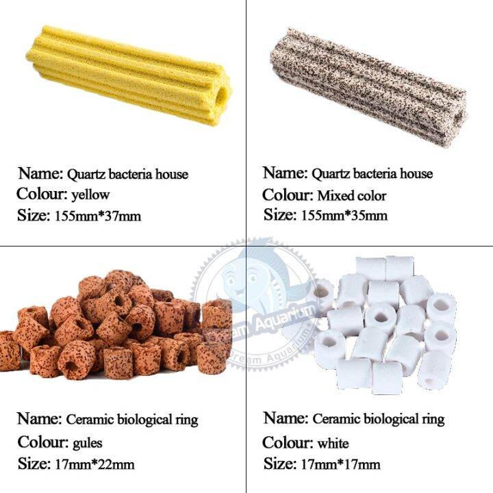 Aquarium Filter media porous rin,bakki roll,ceramic ring | Lazada PH