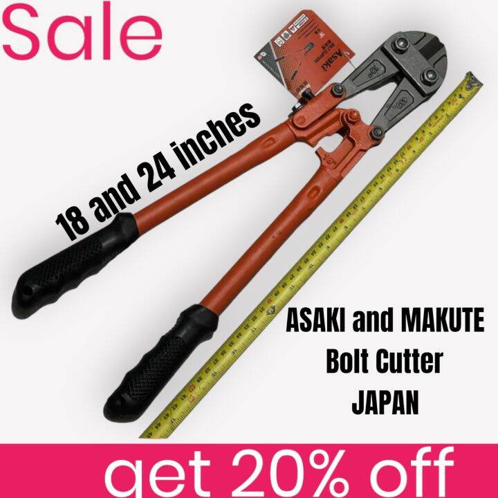 Bolt Cutter 18 and 24 inches Chrome Molybdenum Steel Blade Heavy Duty ...