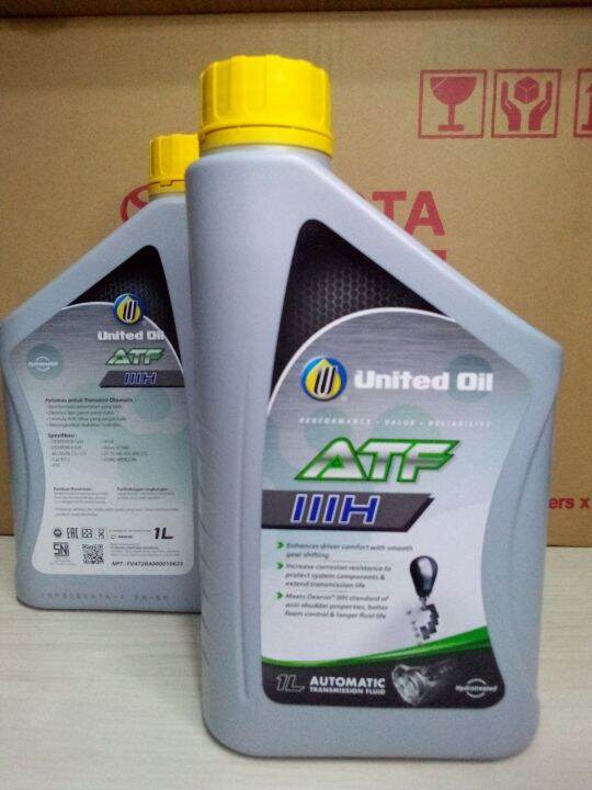 Oli ATF United 1L Oli Transmisi otomatis. ATF IIIH United Oil Transmisi ...