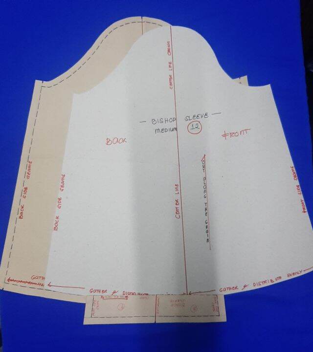 Sewing Pattern Bishop Sleeve Pattern Block Paper And Board Patterns For Sewing Dressmaking